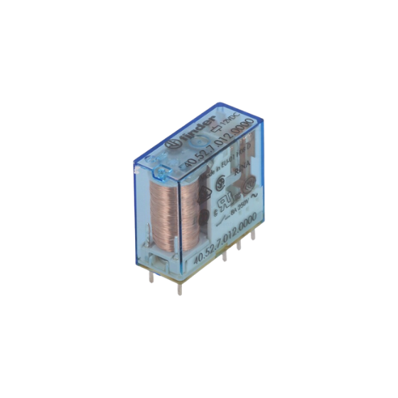 Mini Relay 12VDC (Low Volt Contacts) Finder - Northwood Technology