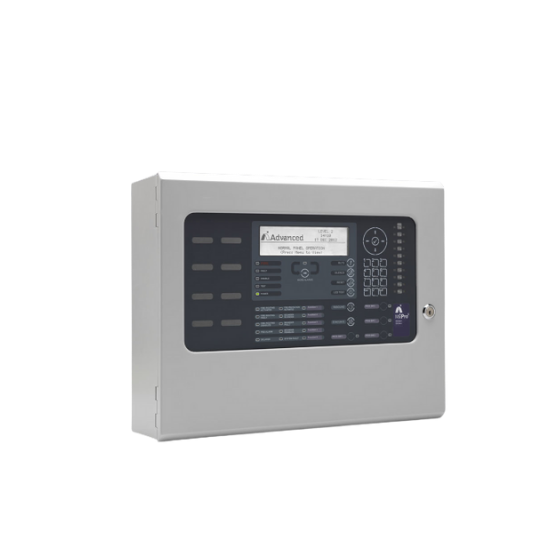 Advanced 1-2 Loop Fire Panel MXPro 5 c/w 2 loop cards large cabinet ...