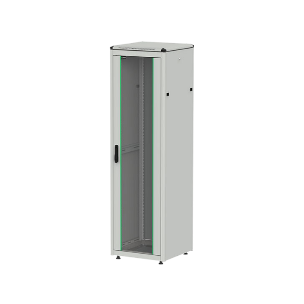 DECKRO 19" D-MID SERIES 42U 600X1000 FLOOR STANDING RACK CABINET ...