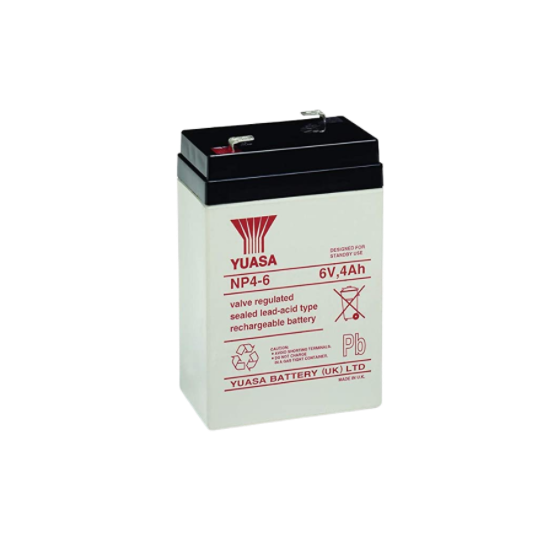 EMS FireCell SEALED LEAD ACID BATTERY 6V 4AH (FOR RCC) - Northwood ...