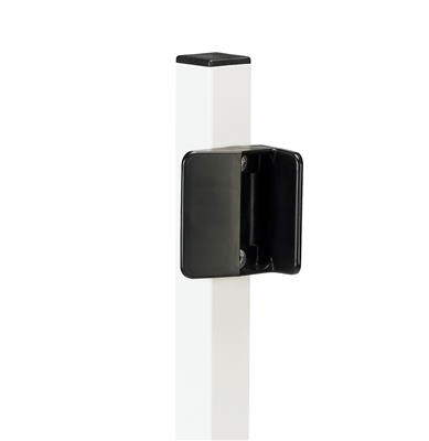 Swimming pool gate lock for square 40 mm profiles in 9010 & VCA ...